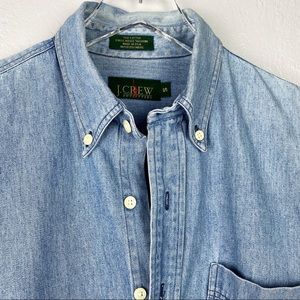 J. Crew | Shirts | J Crew Classic Chambray Button Down Sz Small | Poshmark